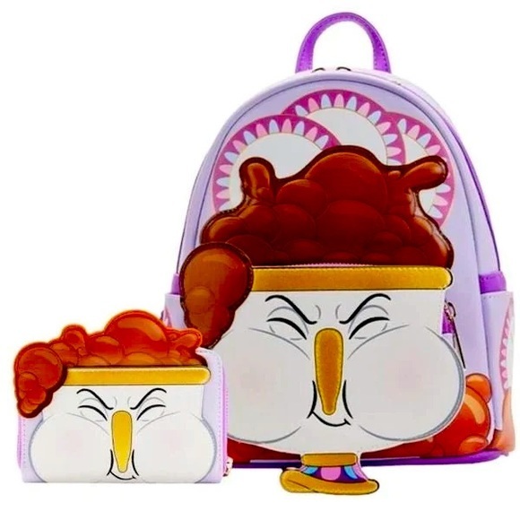 Loungefly | Bags | Loungefly Disney Beauty And The Beast Chip Bubbles ...